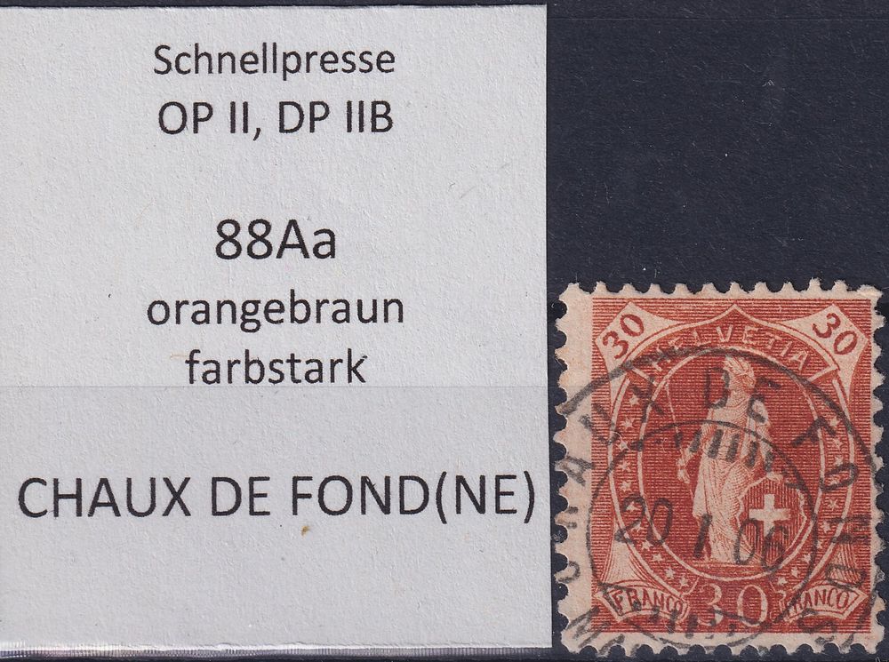 88Aa Luxusstück von Chaux-De-FONDS +Expertise (Gebraucht) in Sursee für ...