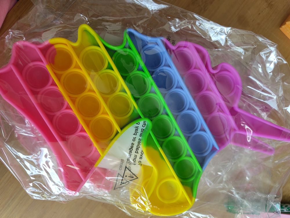 7 Pop It Set Einhorn Neu regenbogen | Kaufen auf Ricardo