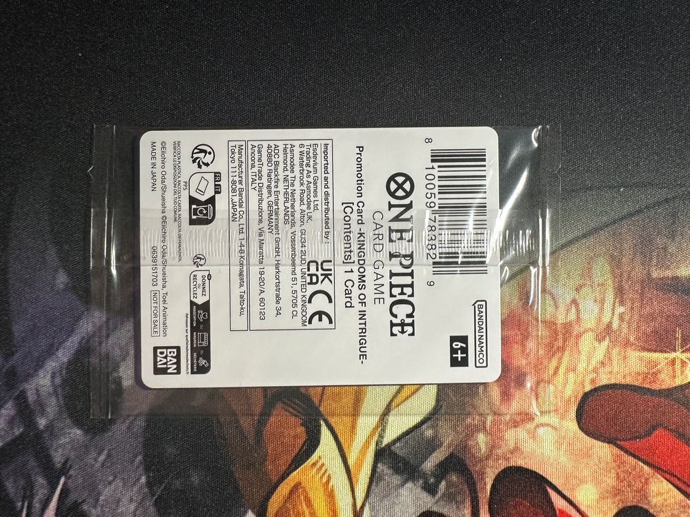 One Piece Monkey D. Luffy Promo Card | Kaufen auf Ricardo