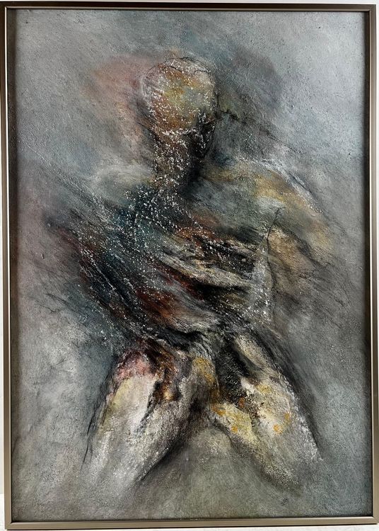 Abstrakt Gemälde Signiert. | Kaufen auf Ricardo