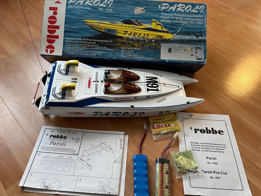 ROBBE PAROLI bateau plus pièces de bateau (Gebraucht) in Lyss für CHF ...