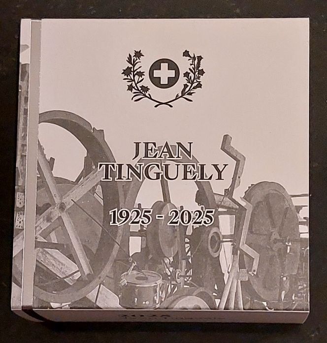 20 Franken 2025 Silber pp Jean Tinguely Box (Neu (gemäss Beschreibung)) in Arch für CHF 140 ...
