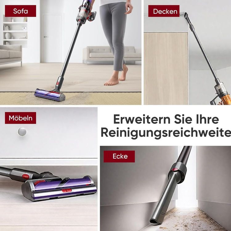 Dyson Verlängerungsrohr V12 / V10 Slim – 74 cm Grau (Neu und ...