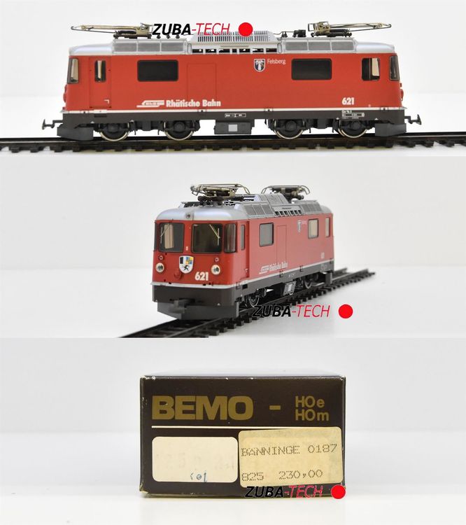 Bemo 1258/21 E-Lok Ge 4/4 II RhB H0m GS | Kaufen auf Ricardo