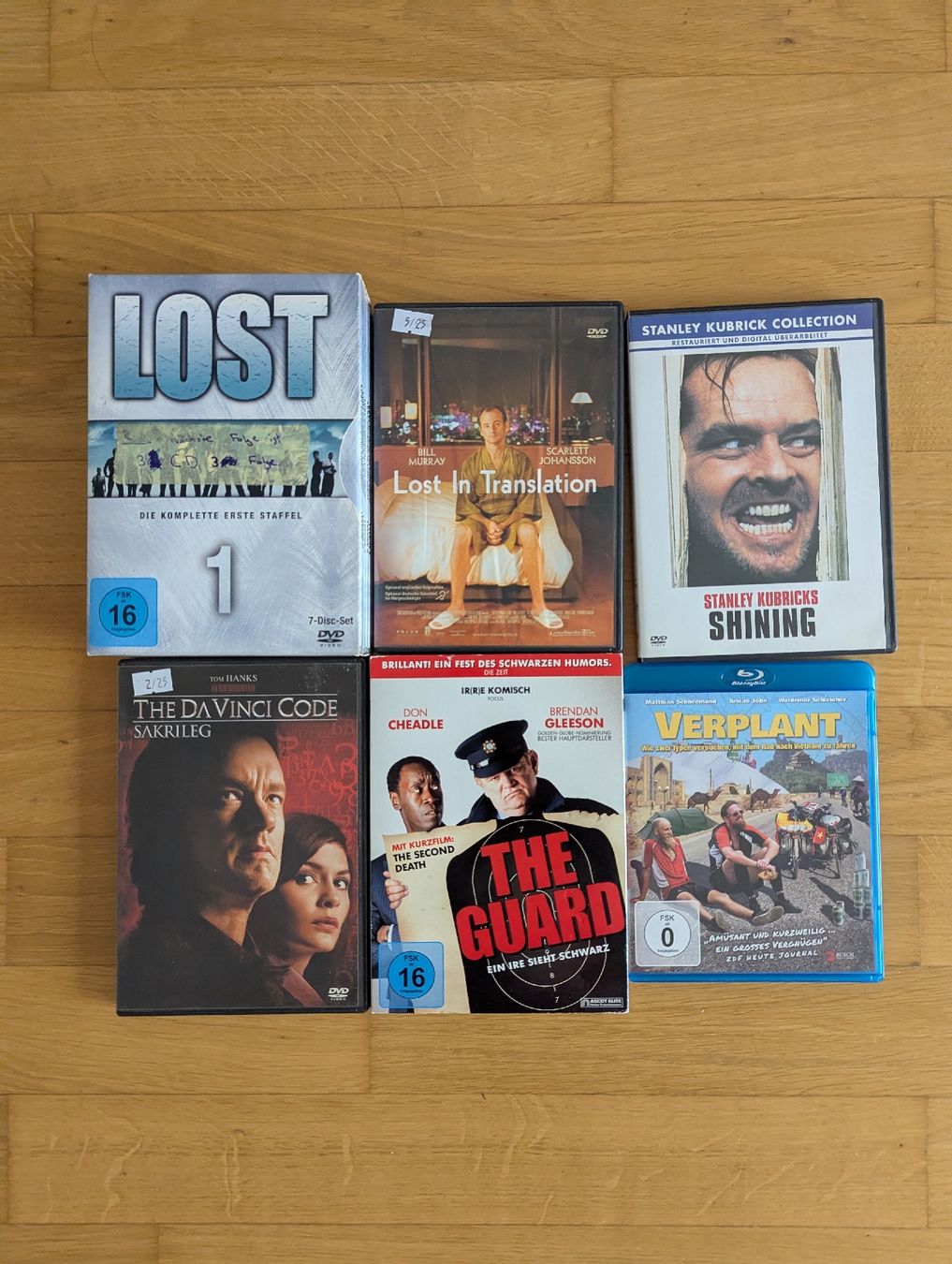 DVD/Blu-Ray Sammlung: Lost, Shining, Da Vinci Code, etc (Gebraucht) in Luzern für CHF 1 – mit ...