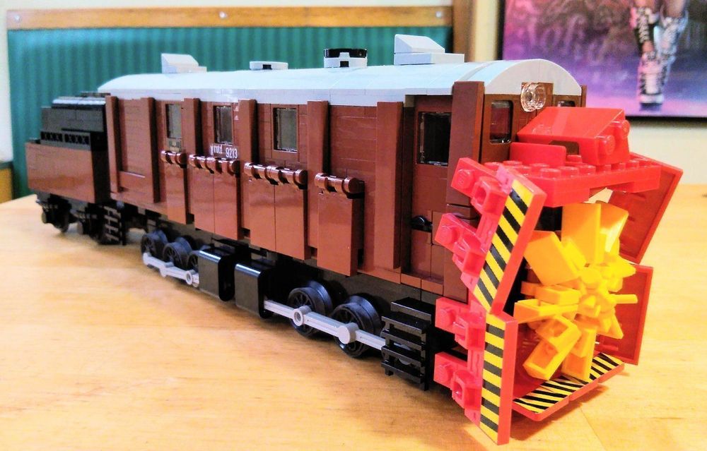 LEGO Dampfschneeschleuder RhB Xrotd 9213 | Acheter sur Ricardo