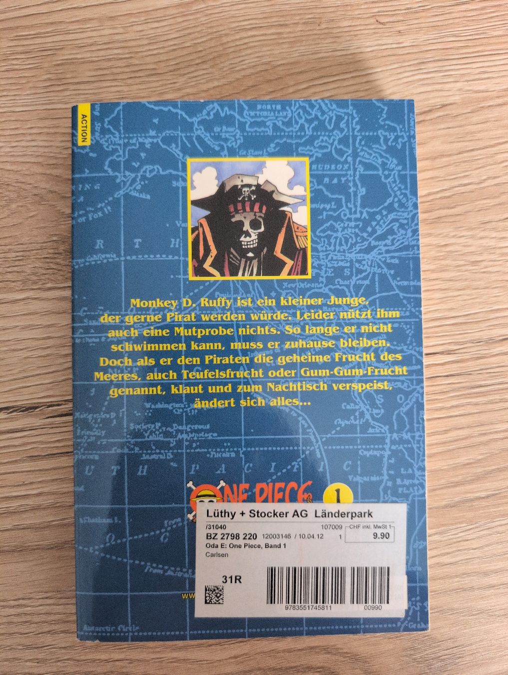 One Piece Manga Band 1 - Das Abenteuer beginnt! (Gebraucht) in ...