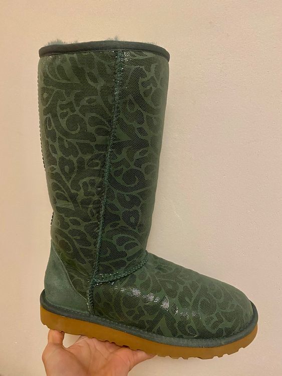 UGG Boots / hoch / grün / Glitzer / neu (Neu und originalverpackt) in ...