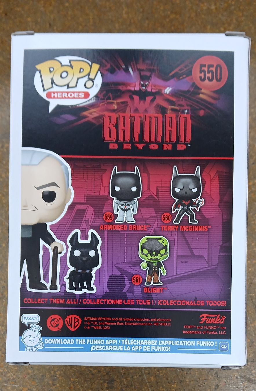 Funko Pop! Batman Beyond 550 - Bruce Wayne & Ace! (Neuf avec emballage ...