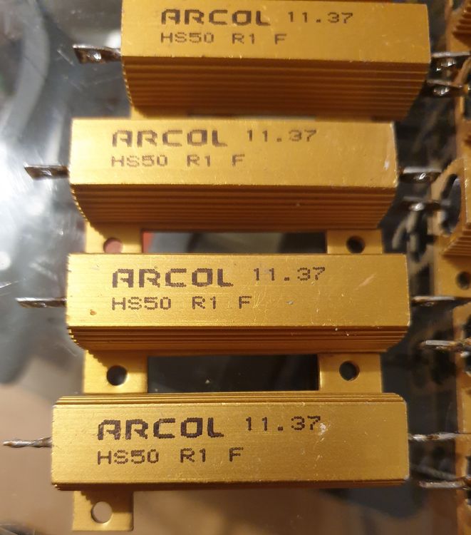 10 Lastwiderstände 0.1 Ohm 50W Arcol HS50 R1 | Kaufen auf Ricardo