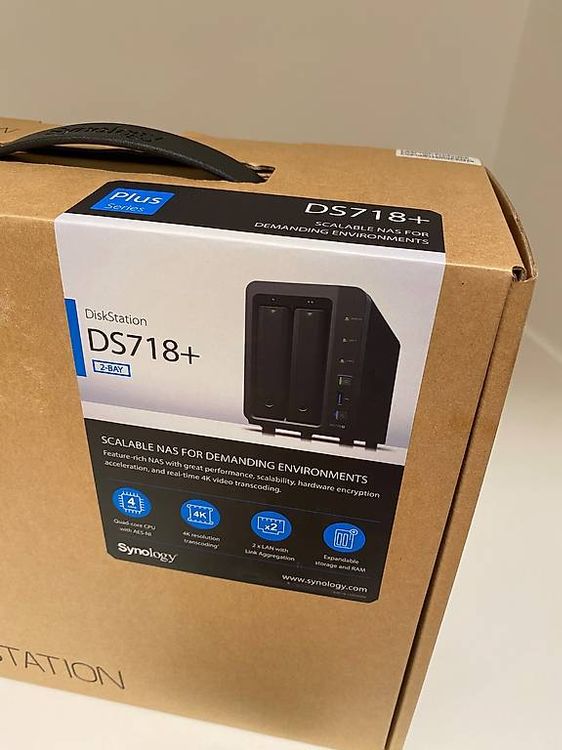 Synology DiskStation ds718+ 2bay I Top Zustand (Gebraucht) in Cazis für ...
