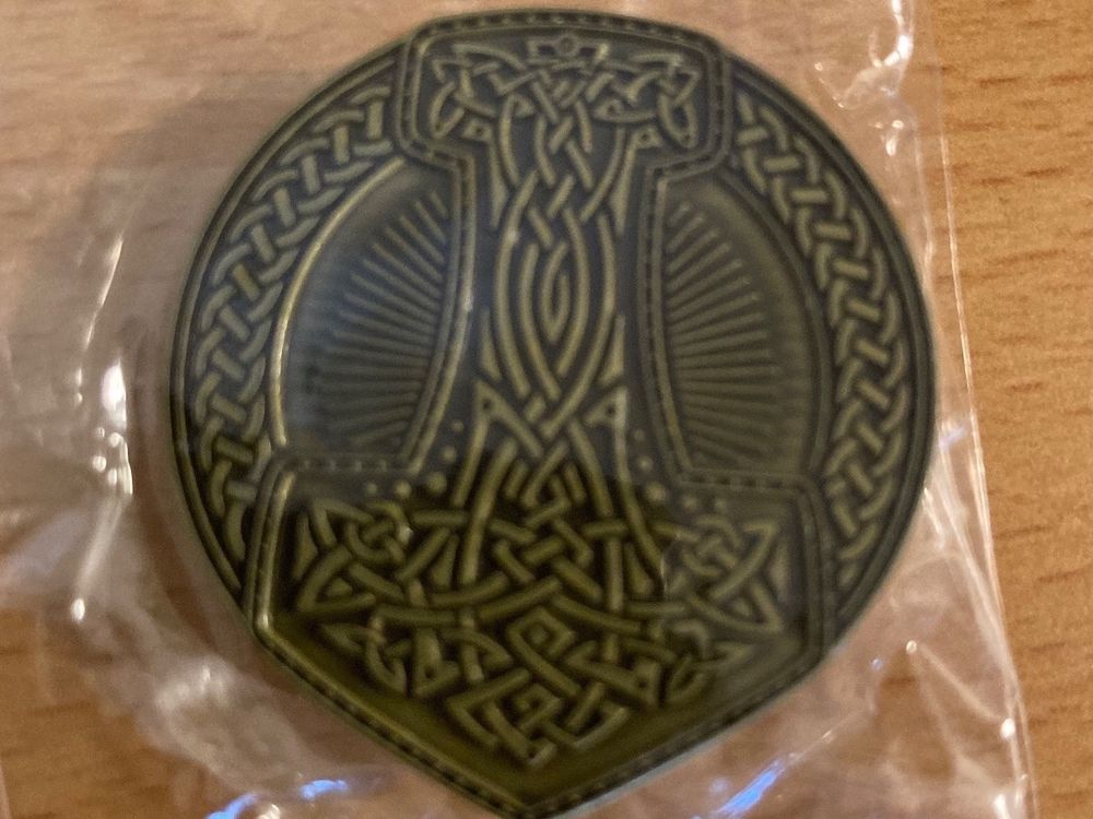 Viking Pin Anstecker Punk Metal Rock Band 3 | Kaufen auf Ricardo