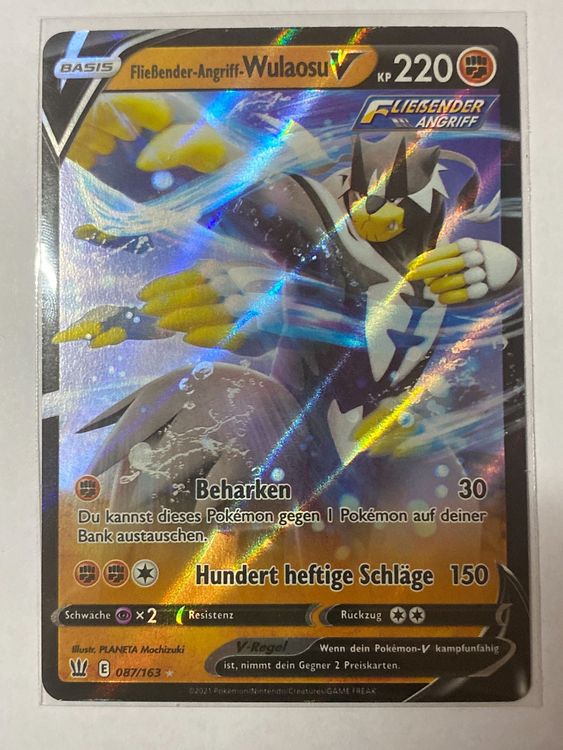 Pokemonkarte Wulaosu V | Kaufen auf Ricardo