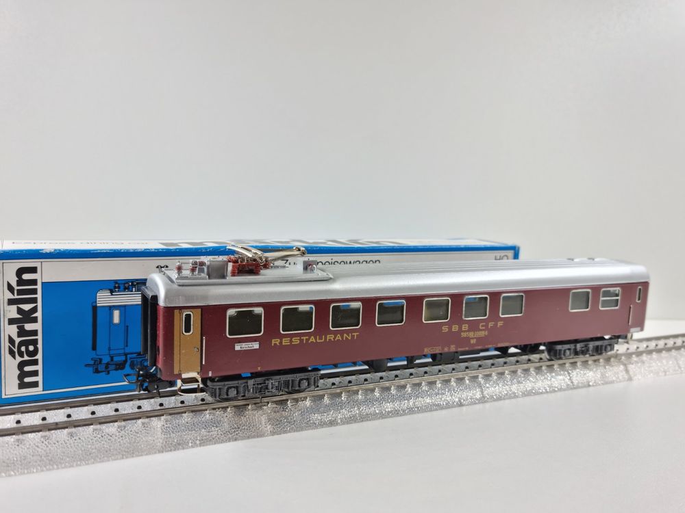 Märklin 4068 SBB Restaurantwagen H0 | Kaufen auf Ricardo