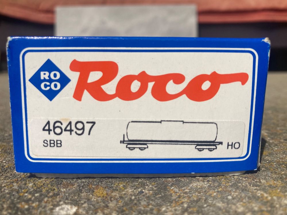 Roco 46497 SBB Uacs Zementsilowagen (Gebraucht) in Schwanden i.E. für ...