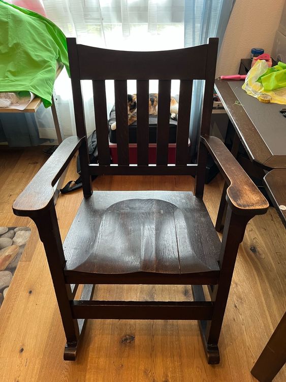 Schaukelstuhl aus Holz (Gebraucht) in Roggwil BE für CHF 50 – nur Abholung auf Ricardo kaufen