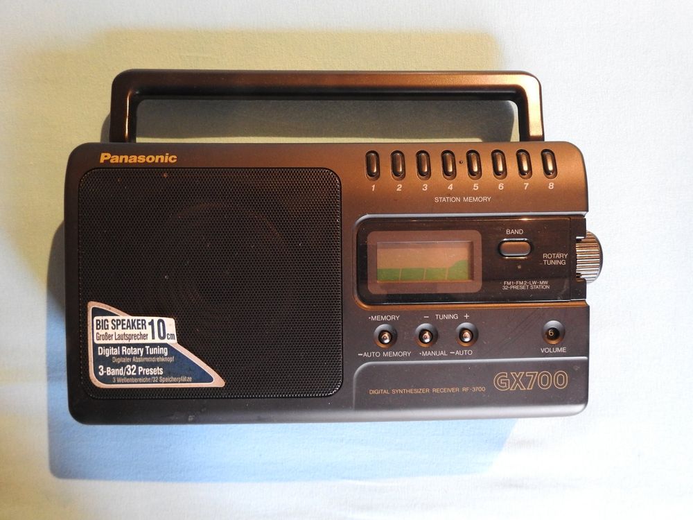 Panasonic Radio GX700 Digital Synthesizer Receiver (Gebraucht) in ...
