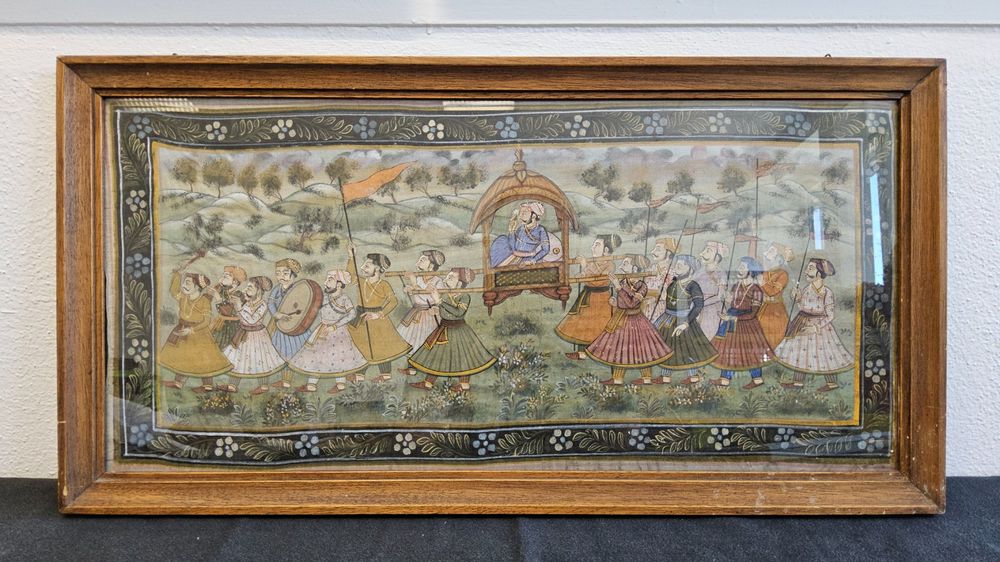 Magnifique antique peinture sur soie (Gebraucht) in Malleray für CHF 11 – mit Lieferung auf ...