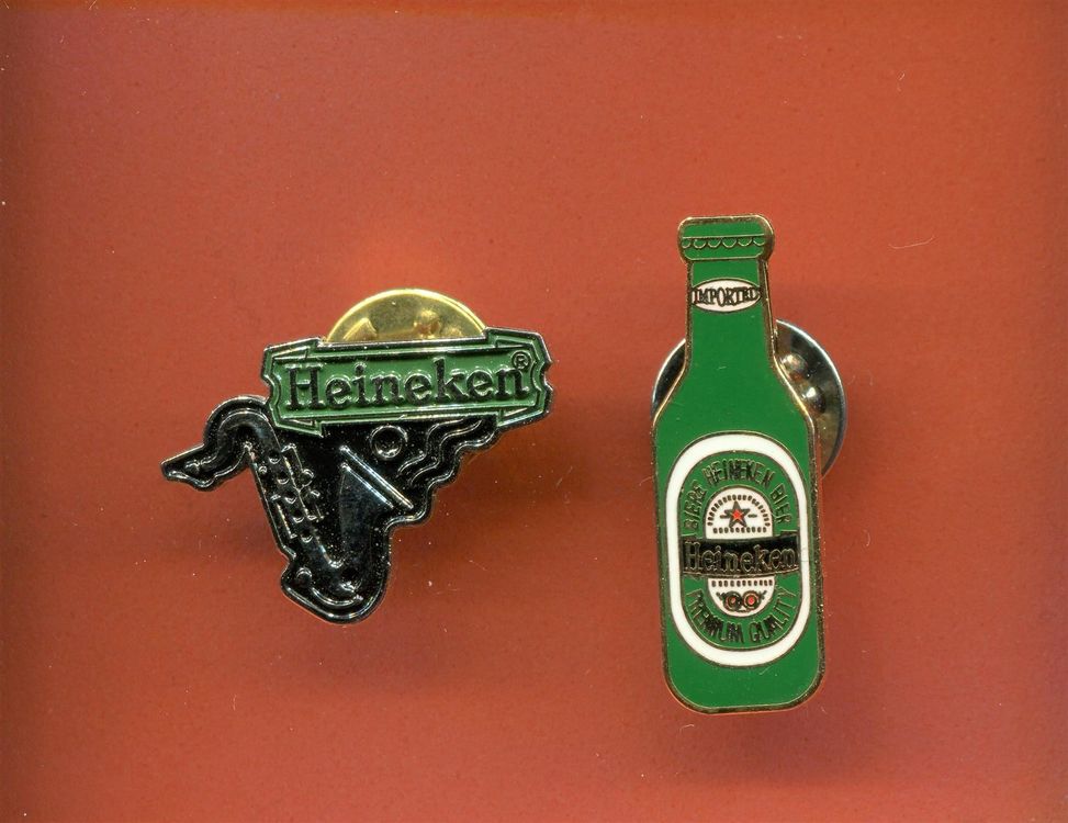 2 Pin Heineken Bier | Kaufen auf Ricardo