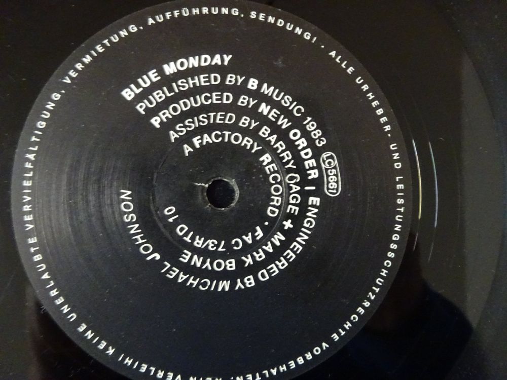 **NEW ORDER** BLUE MONDAY / BEACH BUGGY MAXI (EX-JOY DIV.) | Kaufen auf ...