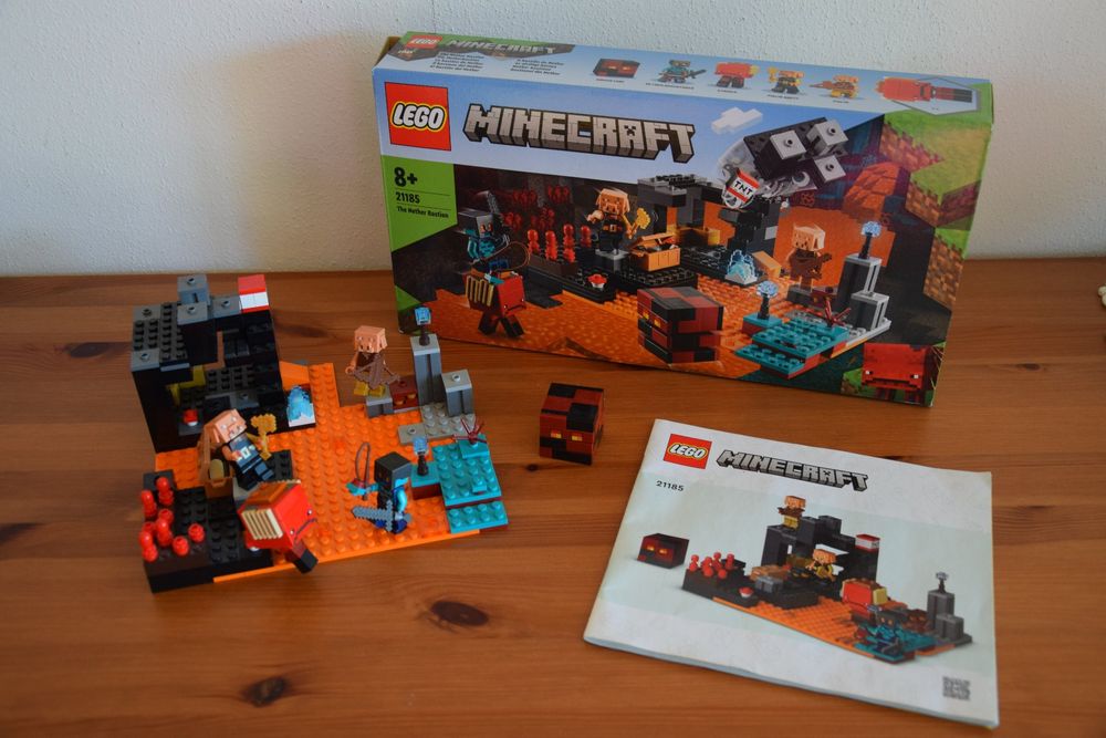 Lego Minecraft 21185 The nether bastion 8+ (Gebraucht) in Mezzovico für ...