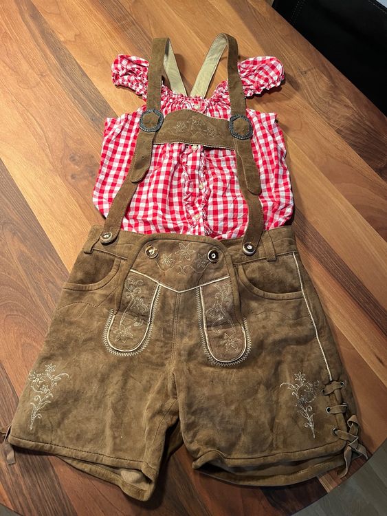 Bluse Zu Lederhose Damen