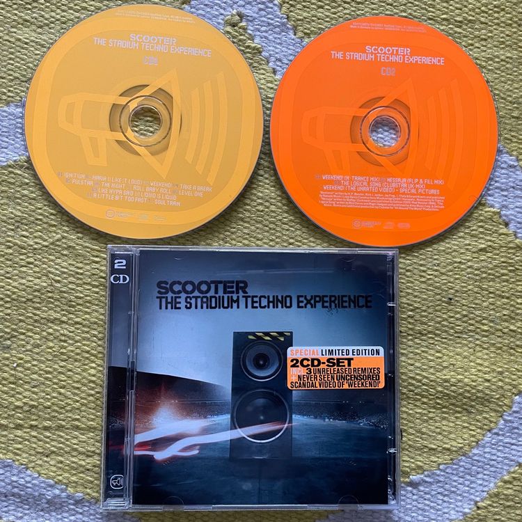 SCOOTER-2CD THE STADIUM TECHNO EXPERIENCE (Gebraucht) in ...
