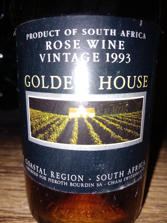 Golden house rosé wine 50cl 1993 | Kaufen auf Ricardo