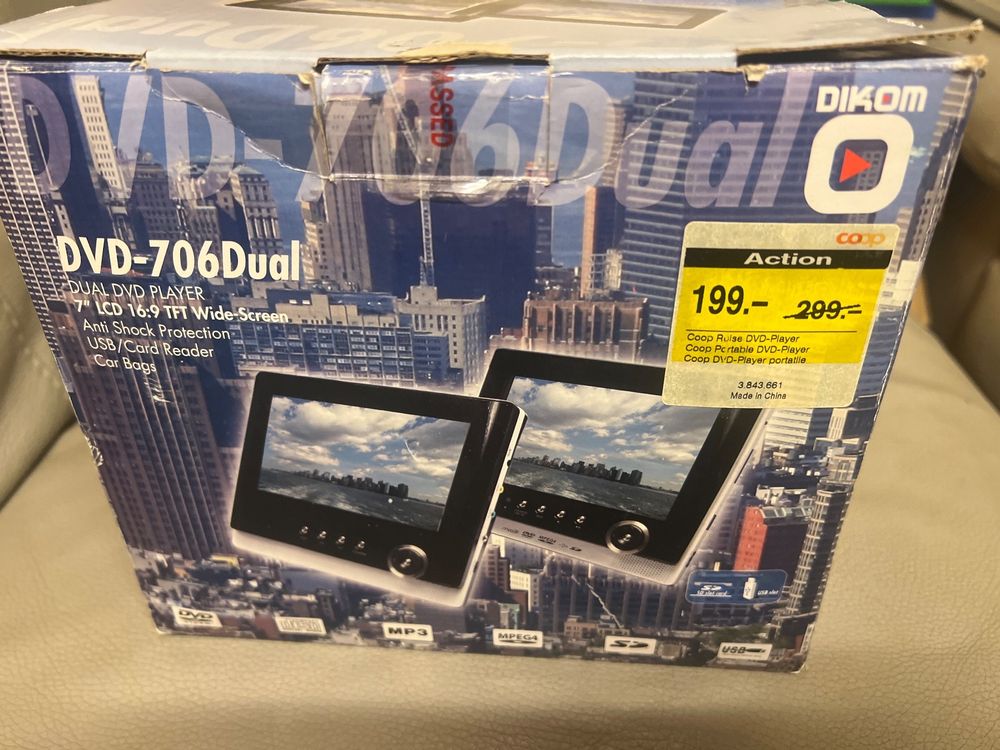 Auto DVD -706 Dual Player Dikom (i) (Gebraucht) in Rorschach für CHF 30 ...