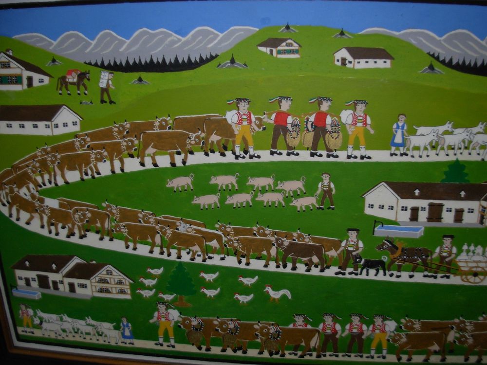 Bauernmalerei Josef Oertle | Kaufen auf Ricardo