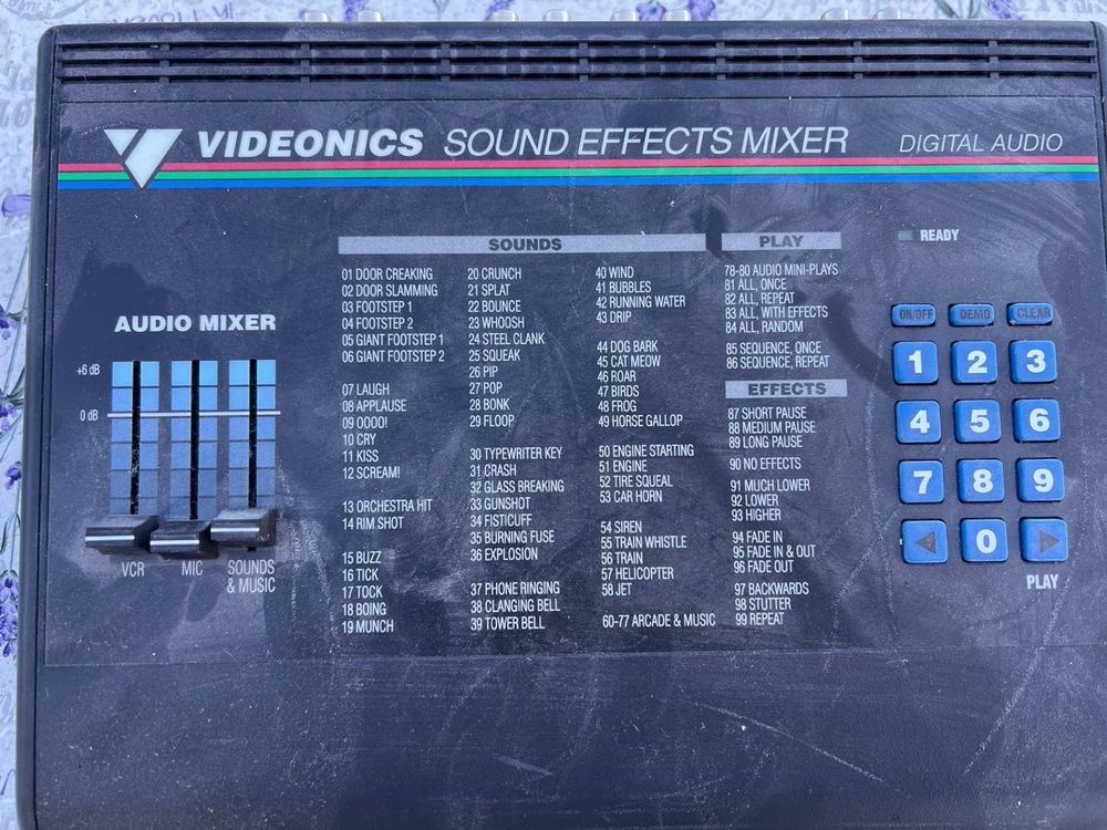 Videonics Sound Effects Mixer (158) (Gebraucht) in Illnau-Effretikon ...