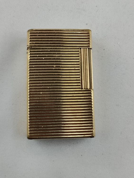 briquet Dupont plaque or année 1970 grand format (Gebraucht) in Genève ...