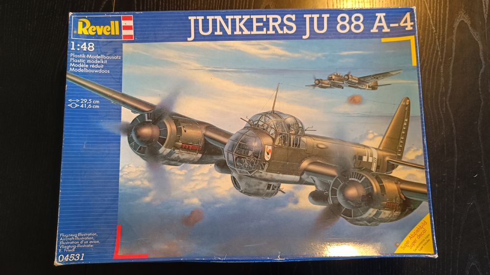 Junkers Ju88 A4 1:48, Revell 04531 (Defekt) in Spreitenbach für CHF 21 ...
