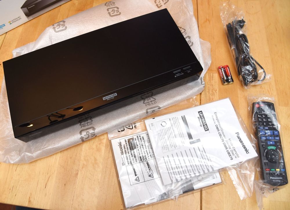 Panasonic DMR-UBC70 EGK - Ultra HD Blu-ray (Neu (gemäss Beschreibung ...