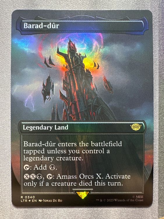 Barad-dûr FOIL 0340 Lord of the Rings (Neu (gemäss Beschreibung)) in ...