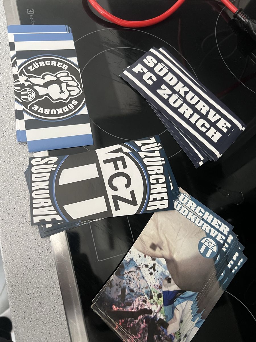FCZ Südkurve Sticker 4stk (Neu (gemäss Beschreibung)) in Oberburg für ...