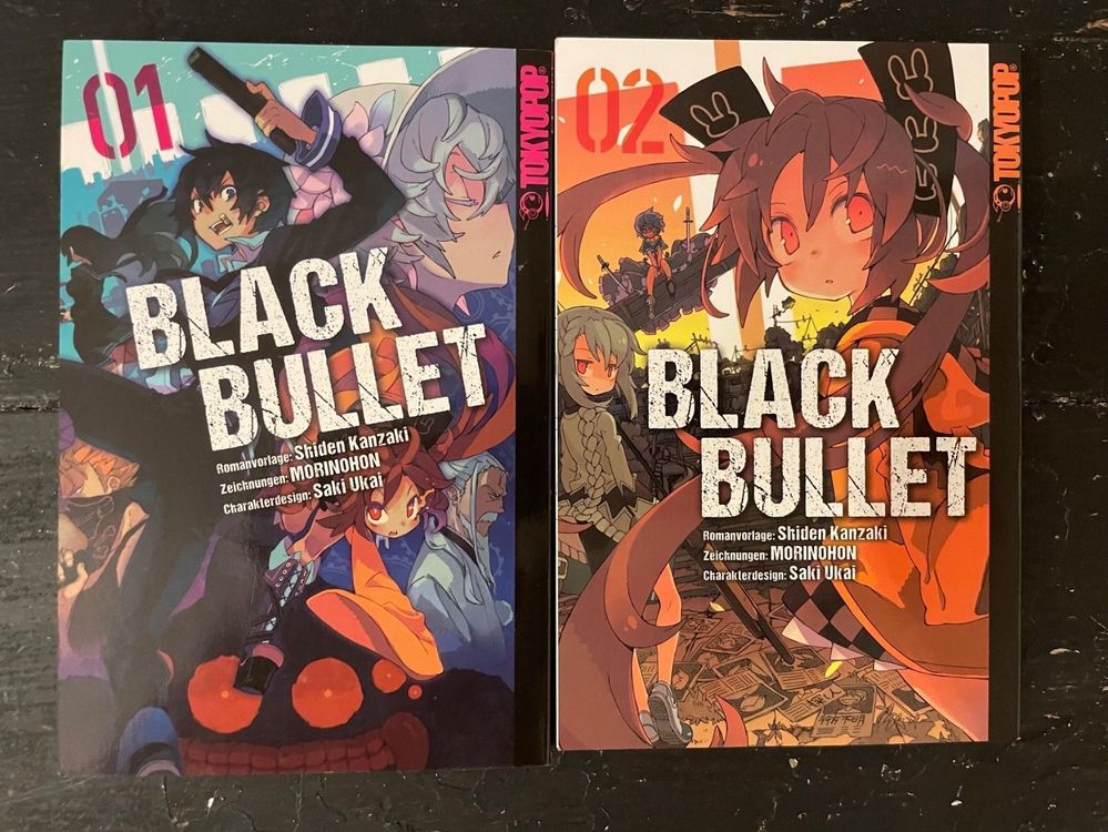 Black Bullet , Manga, Teil 1 und 2 und Death note Teil 1 | Kaufen auf ...