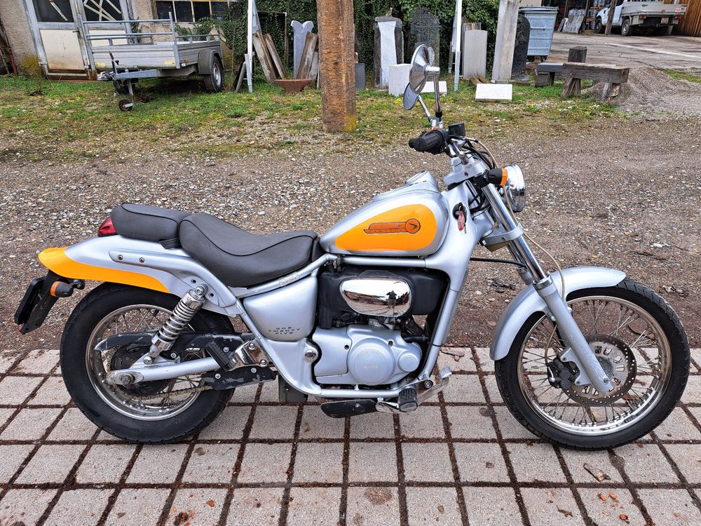 Aprilia Classic 125 2T Chopper rarität 7,8kW + ersatz Motor (Gebraucht ...