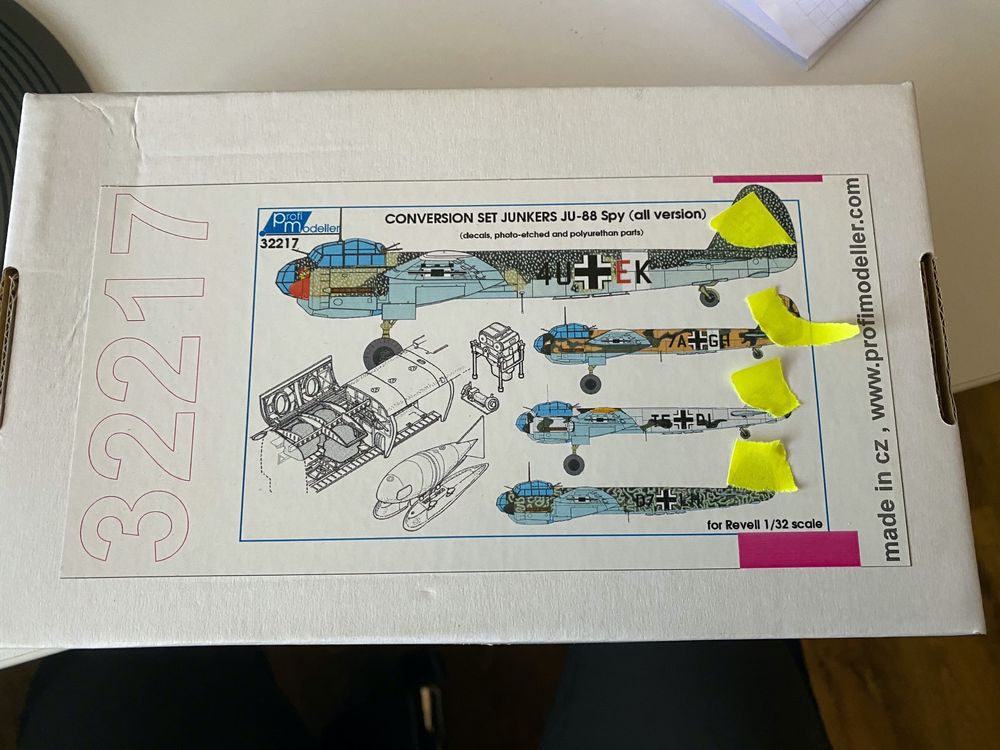 1/32 JU 88 SPY VERSION CONVERSION FÜR REVELL | Kaufen auf Ricardo