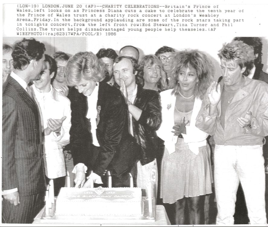 Prince Charles, Princess Diana, Tina Turner, Rod Stewart... | Kaufen ...