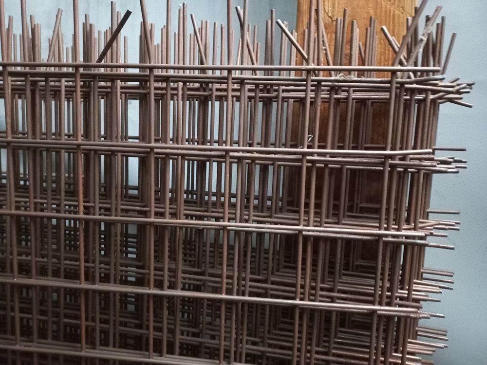 1 Stk. verkupfertes Metall - Gitternetz / Betonnetz Gitter (Gebraucht ...