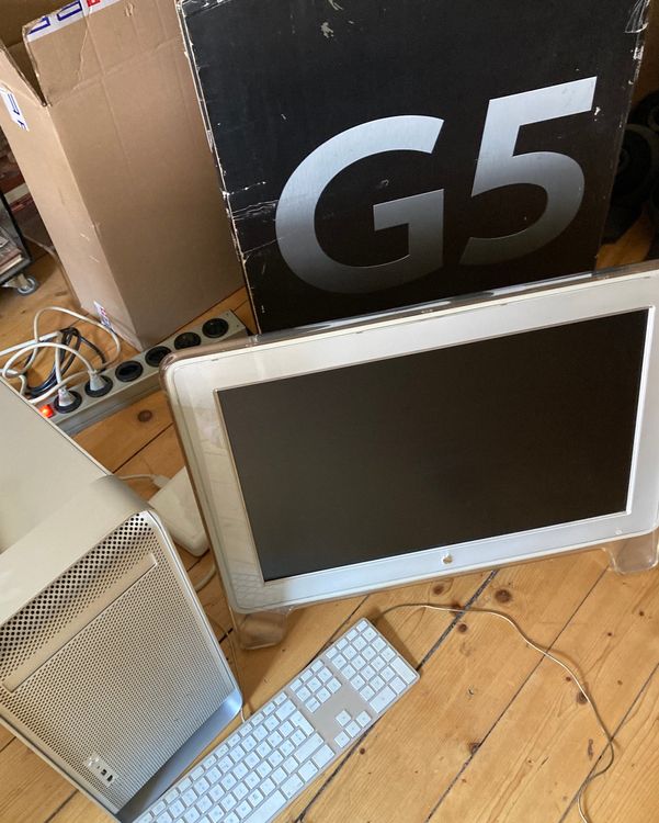 Rare ! Mac PowerPC G5 Quad-Core 2.5 GHz + écran plat 23' | Kaufen auf ...