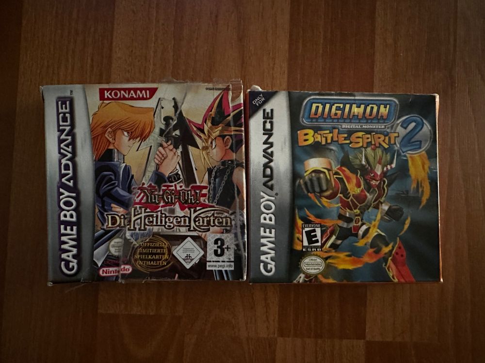 AdvanceGames Digimon und Yu-Gi-Oh. Game Boy (Gebraucht) in Zwillikon ...