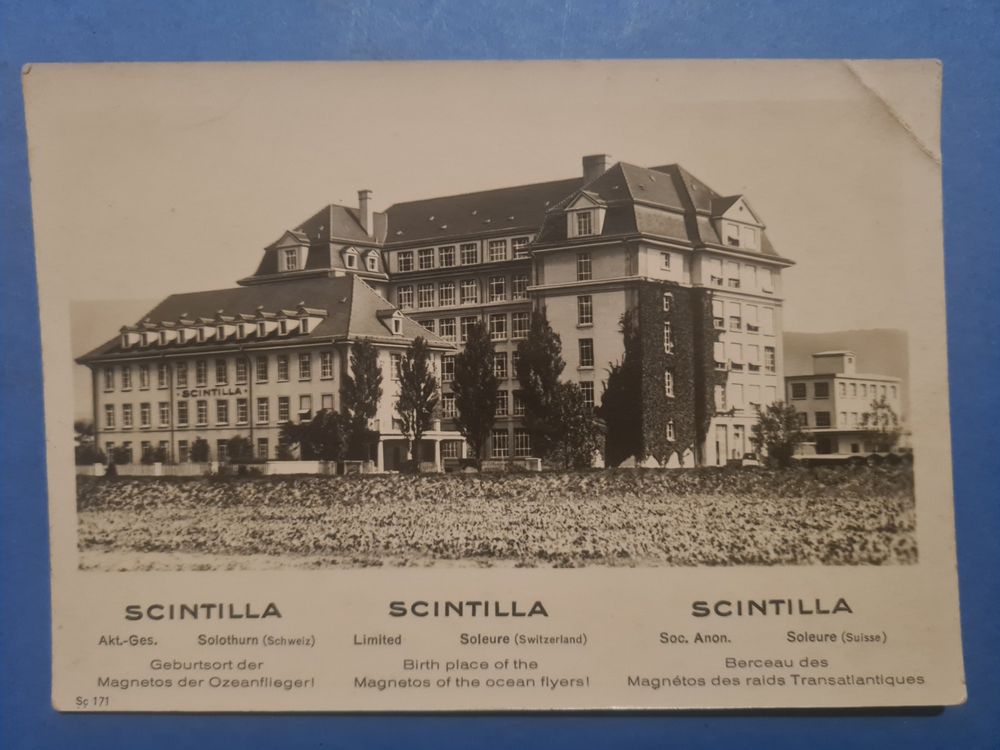 SCINTILLA MAGNETOS SOLOTHURN SCHWEIZ OLDTIMER (Gebraucht) in Bellevue ...