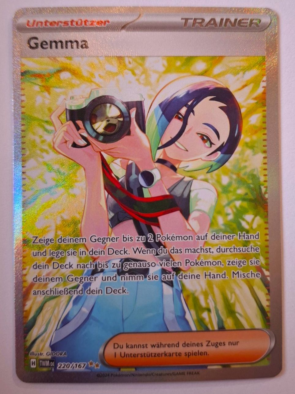 Pokemon Twilight masquerade 220/167 - Gemma - DE ab 1.- CHF (Neu ...