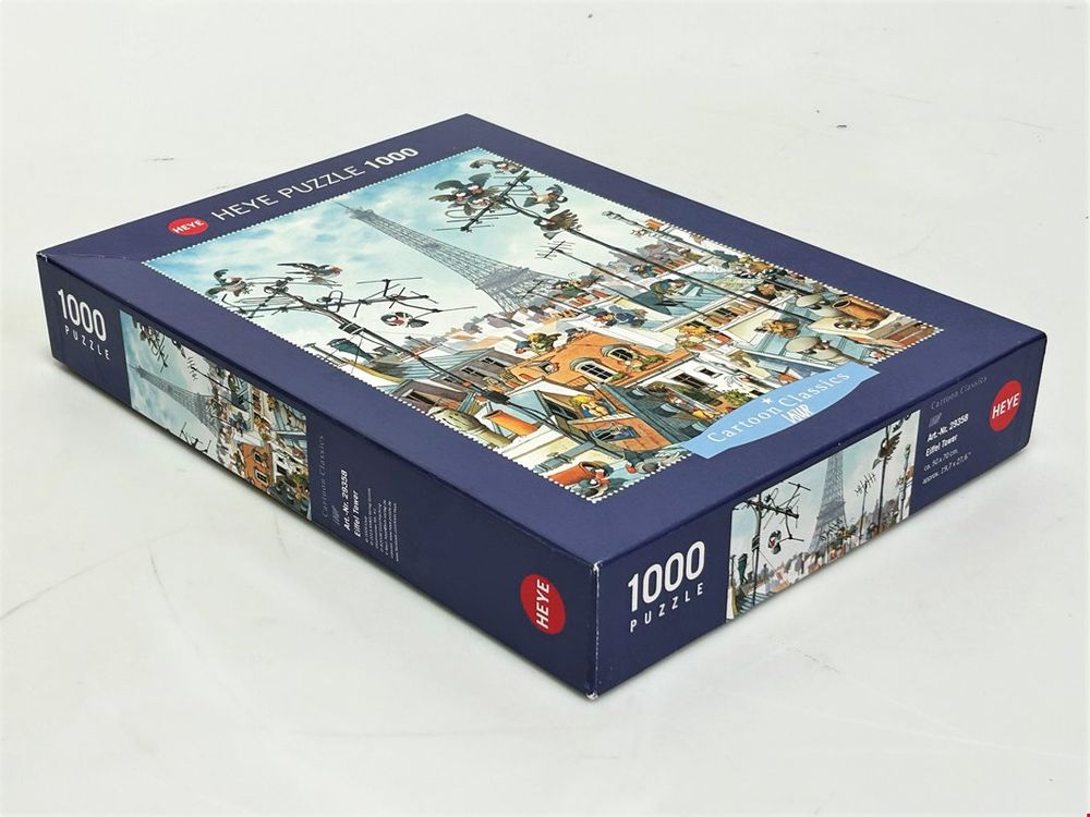HEYE | 1000er Puzzle | Eiffel Tower (Gebraucht) in Wittenbach für CHF 3 ...