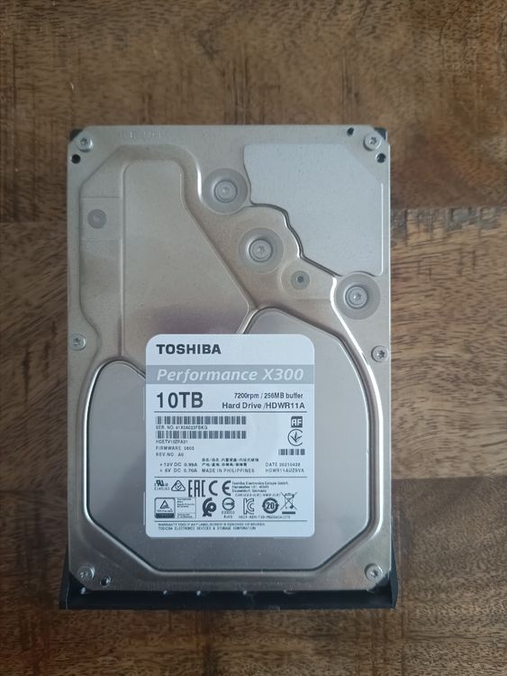 Disque dur 10TB (D'occasion) à La Chaux-de-Fonds pour CHF 129 – avec ...