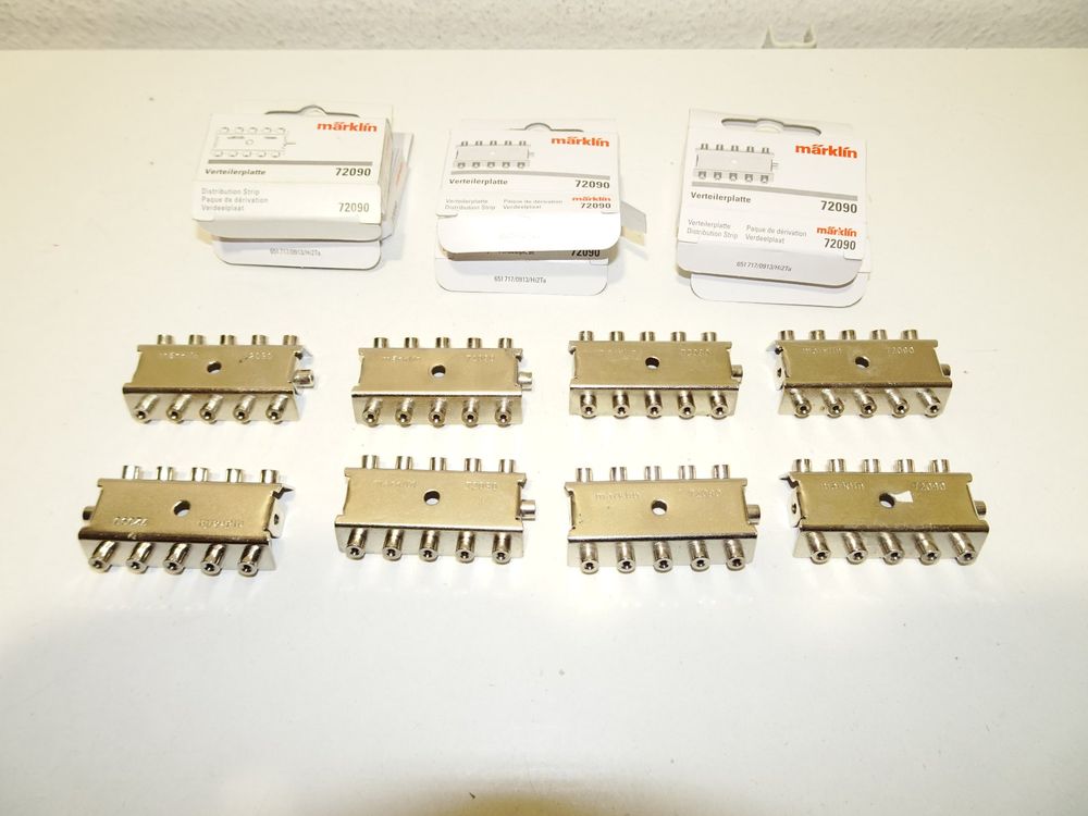 8 Märklin Verteilerplatten 72090 | Kaufen auf Ricardo