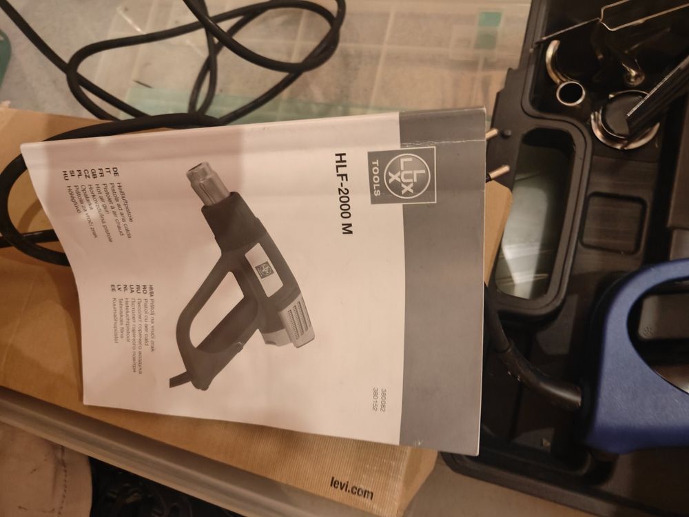 LUX Heißluftpistole HLF-2000 M | Kaufen auf Ricardo