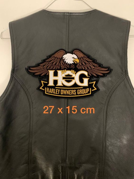 H.O.G. Harley Davidson Patch Aufnäher (Neu und originalverpackt) in für ...